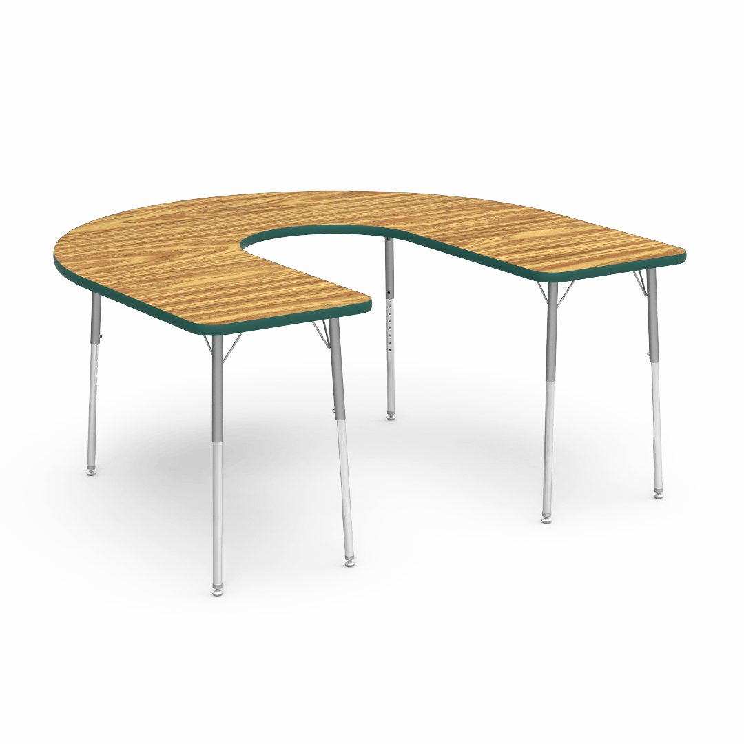 4000 Series Table 60" Horseshoe Deep Center - Virco